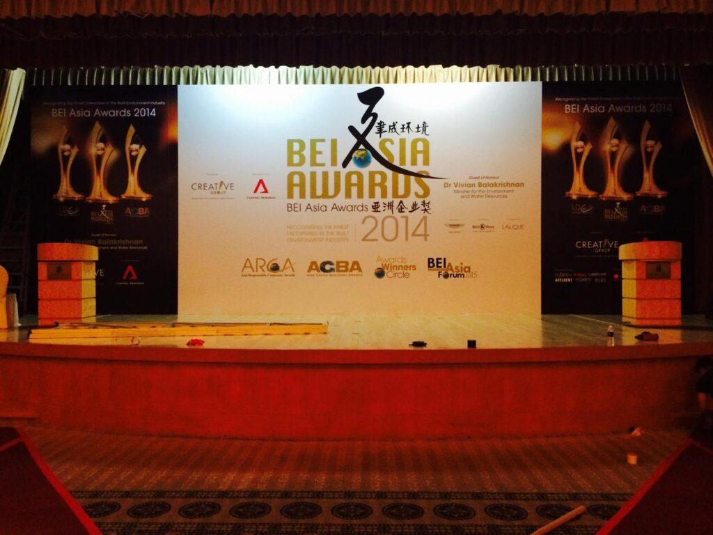 Stage Event Backdrop Singapore | Werkz Productions