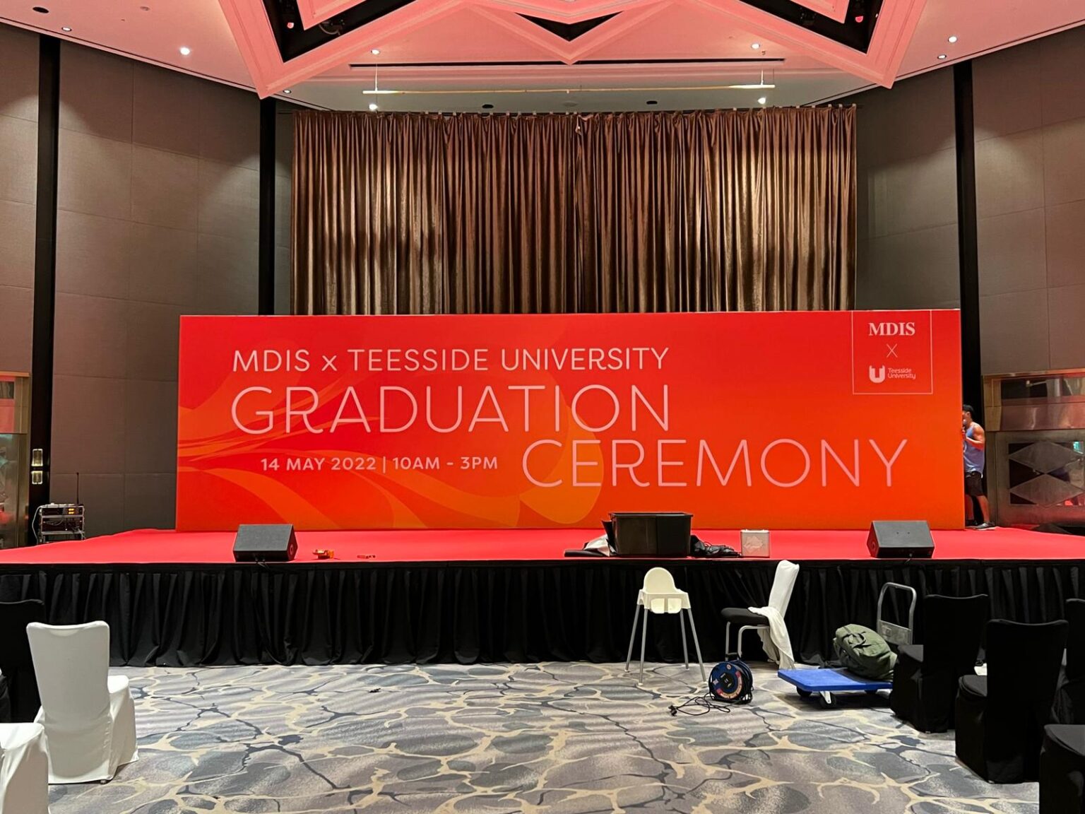 Stage Event Backdrop Singapore | Werkz Productions