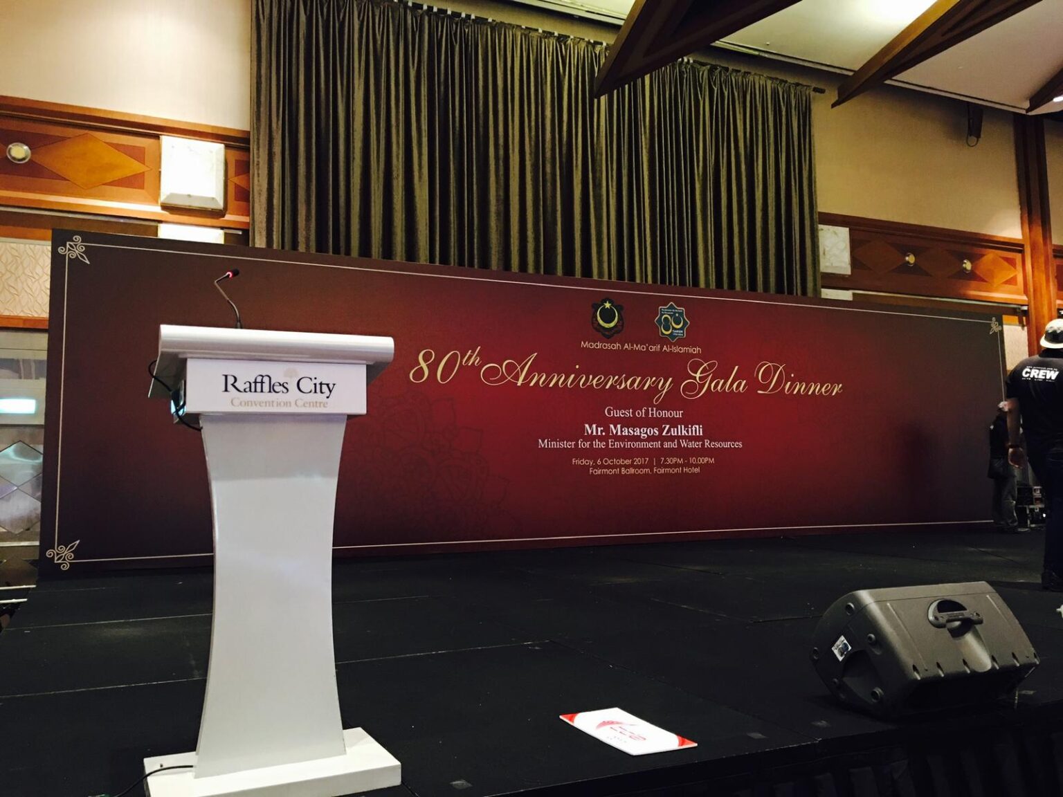 Stage Event Backdrop Singapore | Werkz Productions