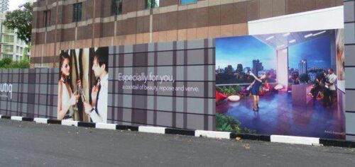 Top-Quality Hoarding Sticker Printing Singapore | Werkz Productions